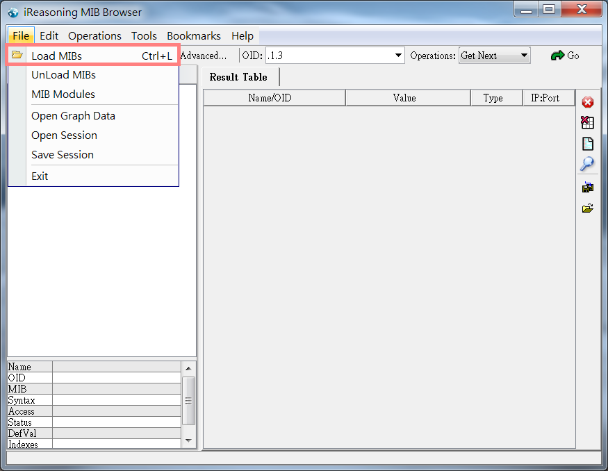 How do I use a SNMP MIB browser to monitor the status of all NPorts in ...